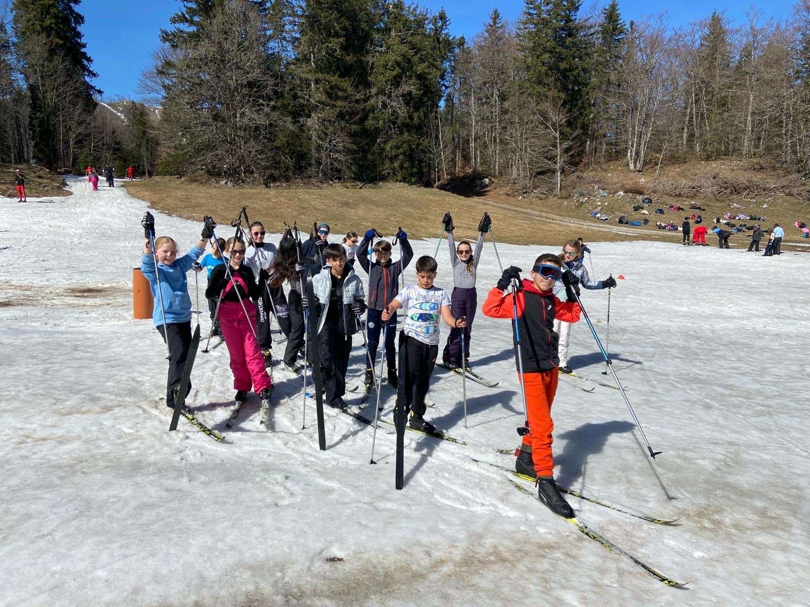 Dernière session de biathlon dans le Vercors pour les 6A, 6C, 6E et 6G ...